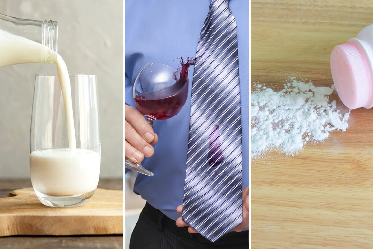 Comment enlever facilement les taches de vin rouge?